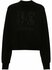 Толстовка Palm Angels Monogram Statement, размер S, , черный