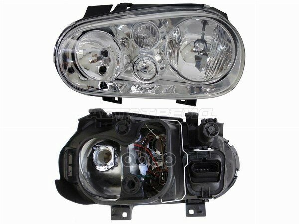 Фара Volkswagen Golf 97-06 (Слева/ С электрокорректором) Sat арт. ST-441-1130L