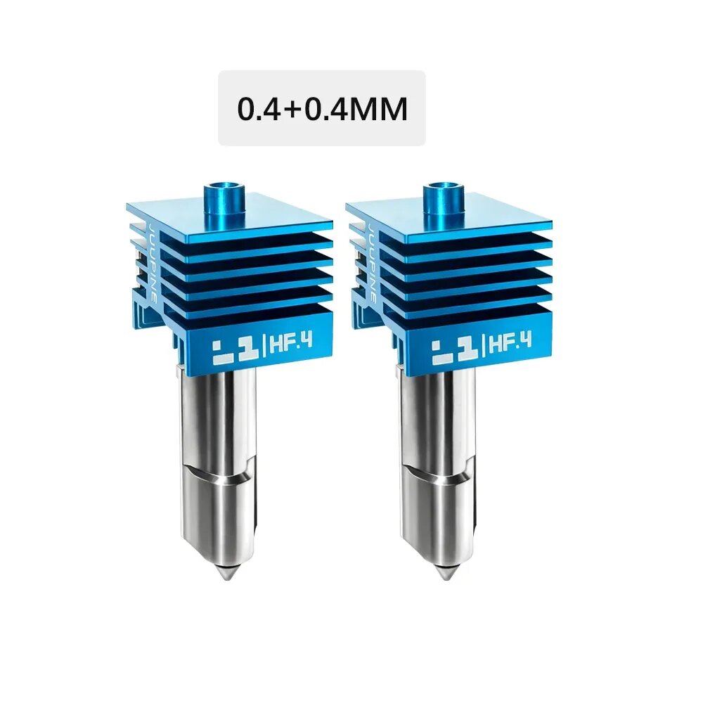 Двойной хотэнд JUUPINE 0.4+0.4 мм для Bambu Lab X2D P2S