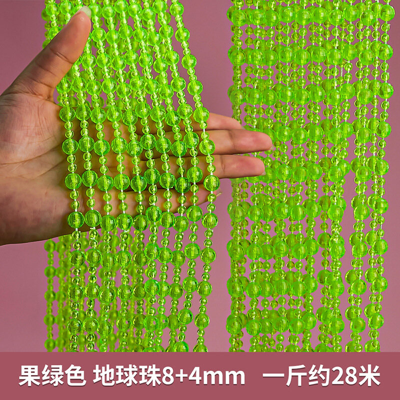 8+4 нити бусин, свадебная цепочка из бусин, хрустальная подвесная цепочка для потолка, занавес из бусин, украшение для свадебной сцены, нити бусин для рукоделия, производитель бусин.