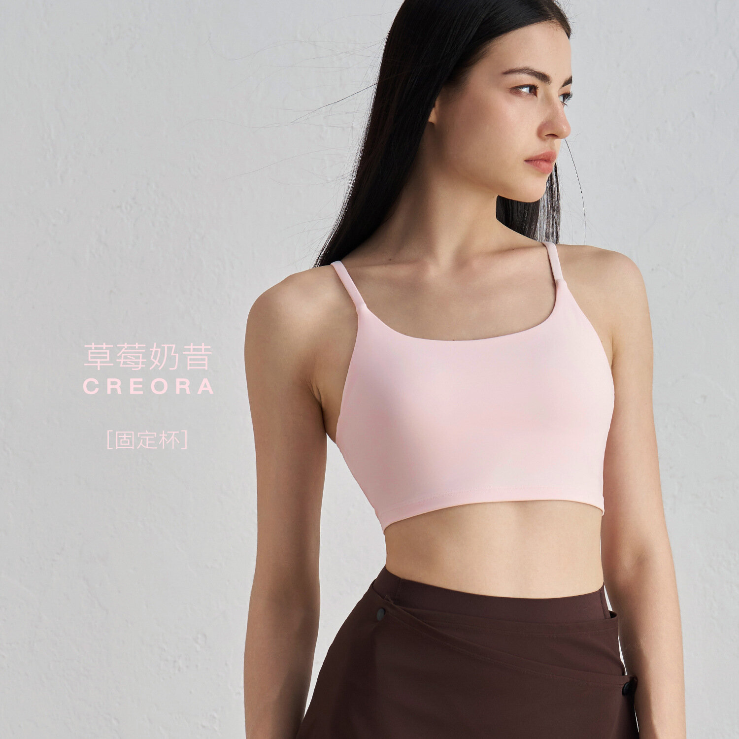 2025 NULS Barely There U-образный йога-камзол, европейский и американский фитнес-жилет, верхняя одежда, спортивный бюстгальтер для женщин, летний красивый топ