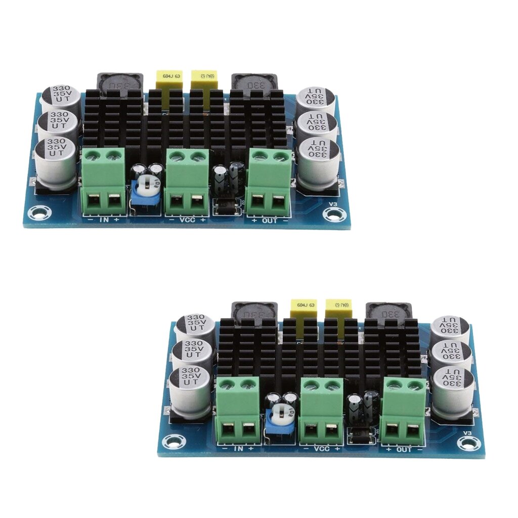 12-26 В 100 Вт TPA3116D2 Моно Цифровой Усилитель Звука Бытовой Автомобильный Динамик