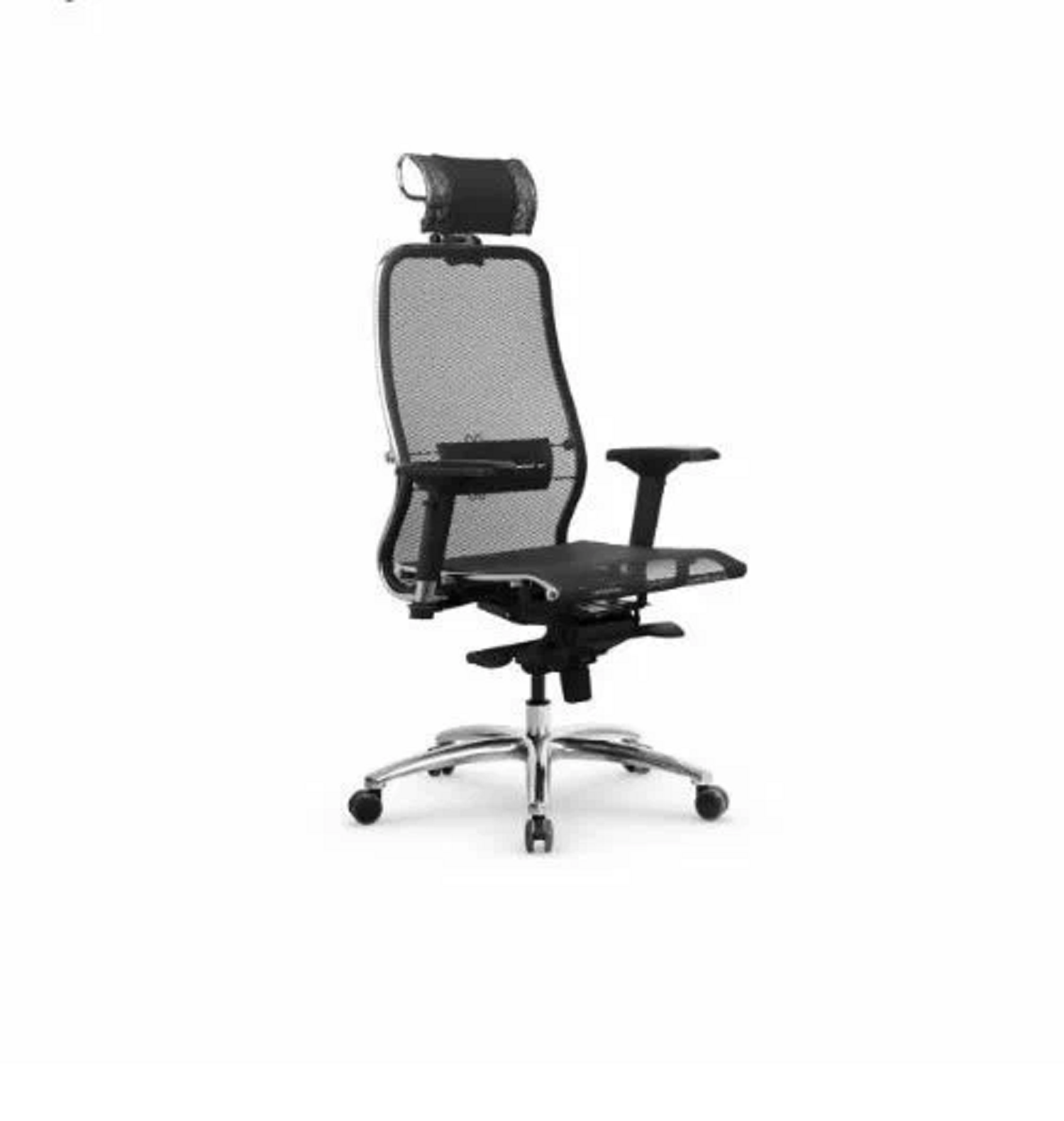 Кресло Metta Samurai MPES S-3.04, офисное, с подголовником, с подлокотниками, черное