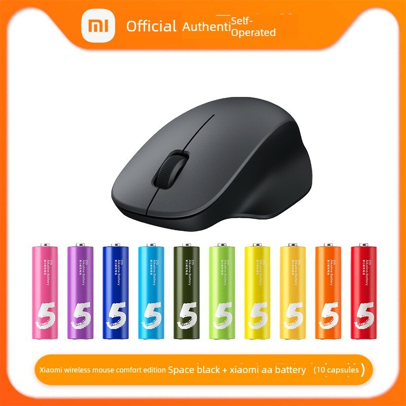 Беспроводная Bluetooth-мышь Xiaomi Dual-Mode 2 Comfort Edition с бесшумными боковыми кнопками, портативная, для