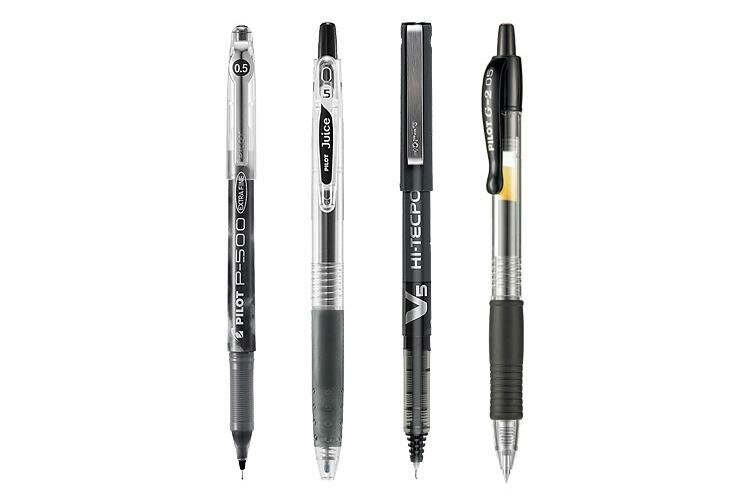 Шариковая ручка PILOT Juice Pen P500, комплект G1 +G2 + SG +WG +Juice