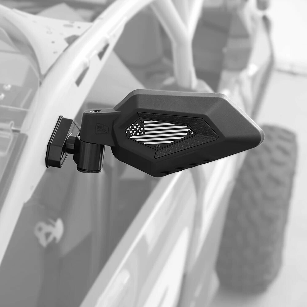 Пружинные зеркала заднего вида для Can-am Maverick X3 Max R RR 4x4 XMR XDS XRC XRS DS RS Turbo DPS 900 HO 2017-2025 2/4 двери
