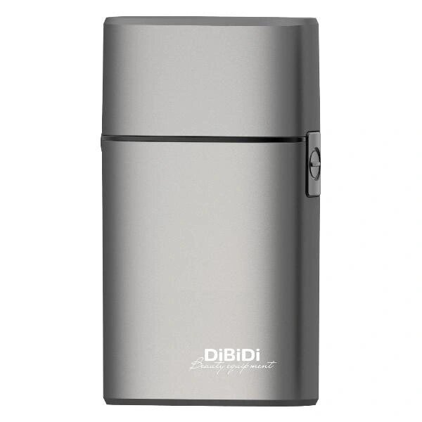 Профессиональный шейвер электробритва DiBiDi PRO LEVEL, роторный, встроен триммер, LED-индикатор, время работы 120 минут, Металлик