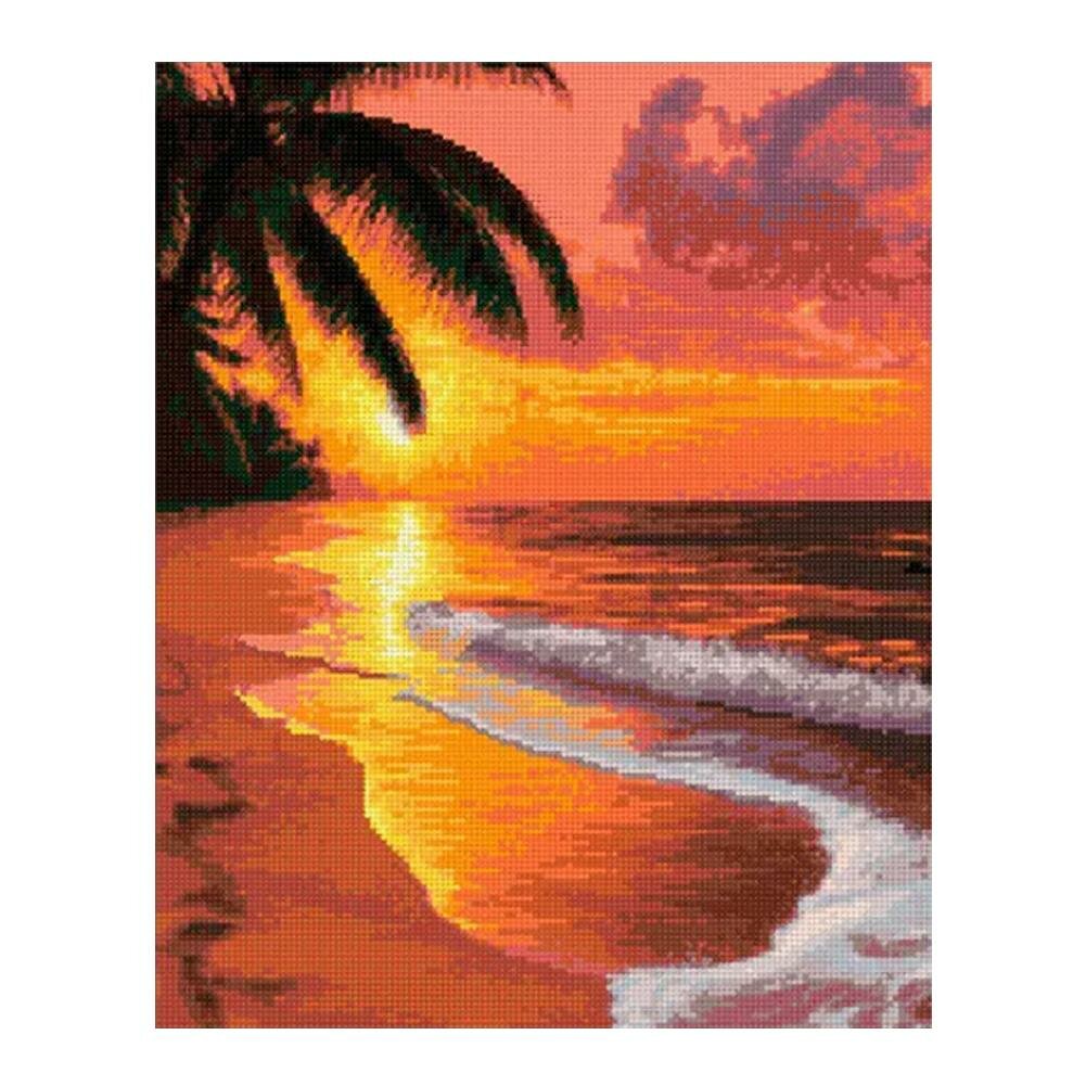 Алмазная живопись в пиксельном стиле, безрамная, 40 * 50 см