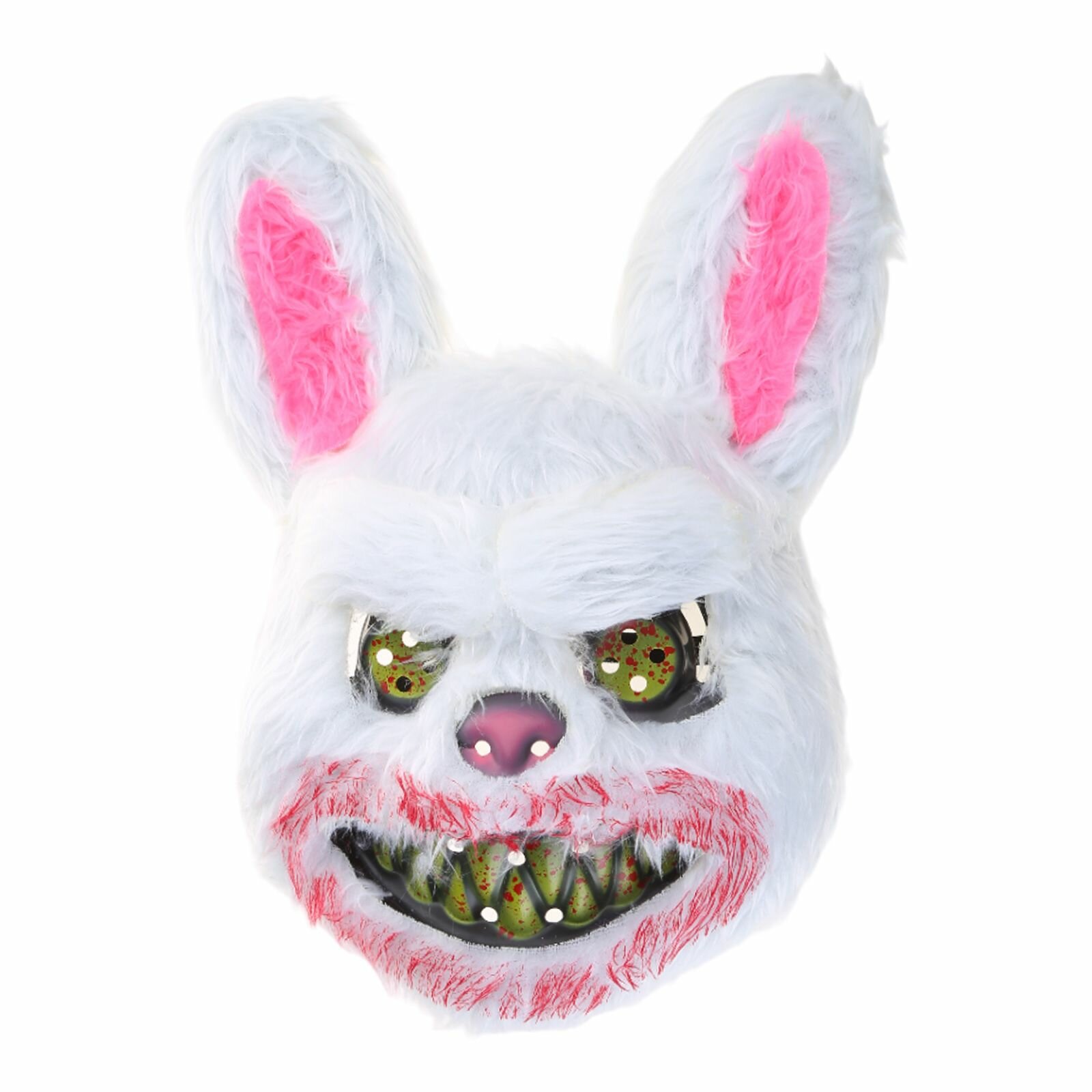 Плюшевая маска медведя с кровью для Хэллоуина