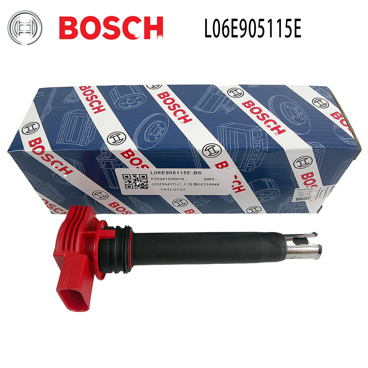 Катушка зажигания L06E905115E, трансграничная горячая распродажа, подходит для Audi C6 2.4, 0221604800 Bosch BOSCH