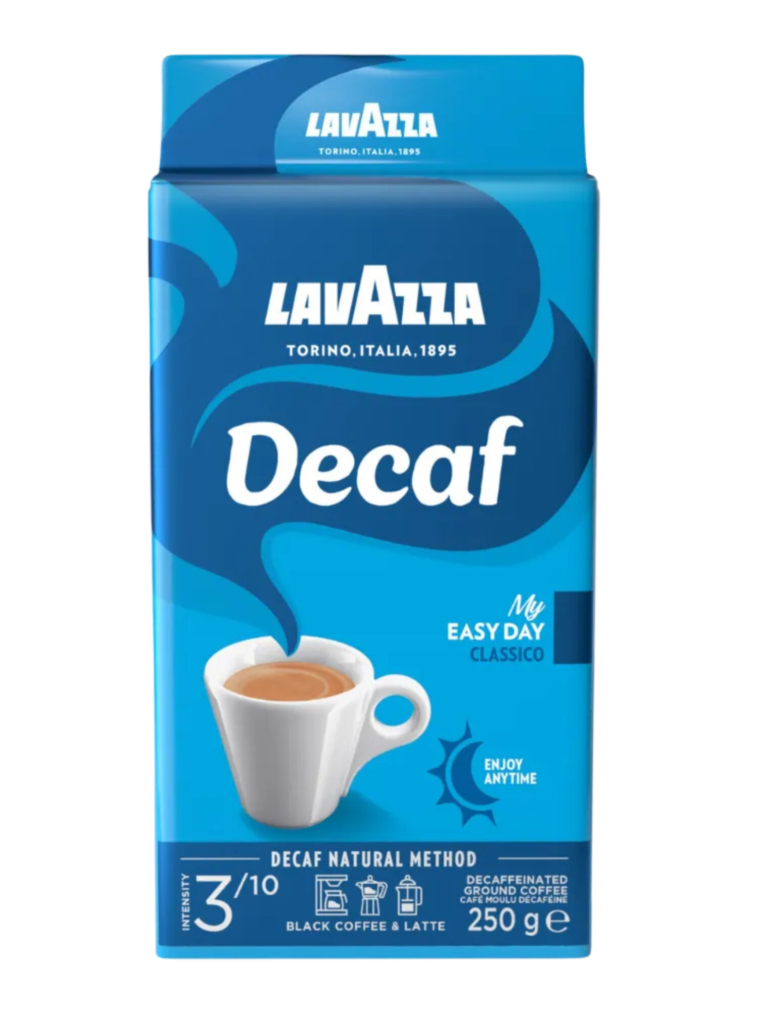 Кофе молотый Lavazza Caffe Decaffeinato 250 г