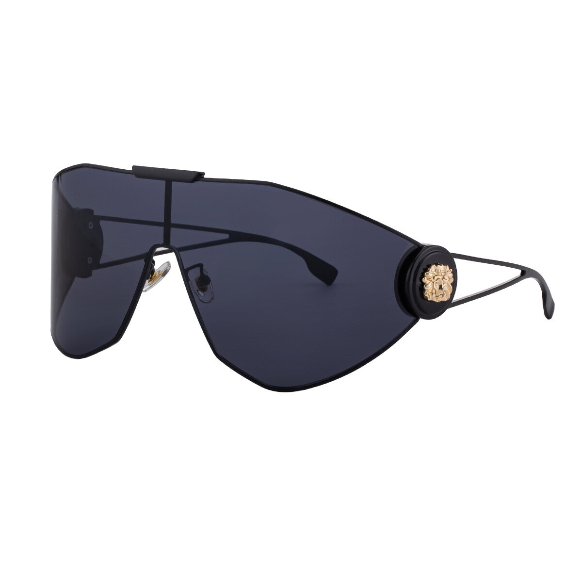 20262025 Новые европейские и американские модные спортивные солнцезащитные очки с полной рамкой для женщин, интегрированные линзы, для велоспорта на открытом воздухе, защита от солнца, женские кросс-бордерные