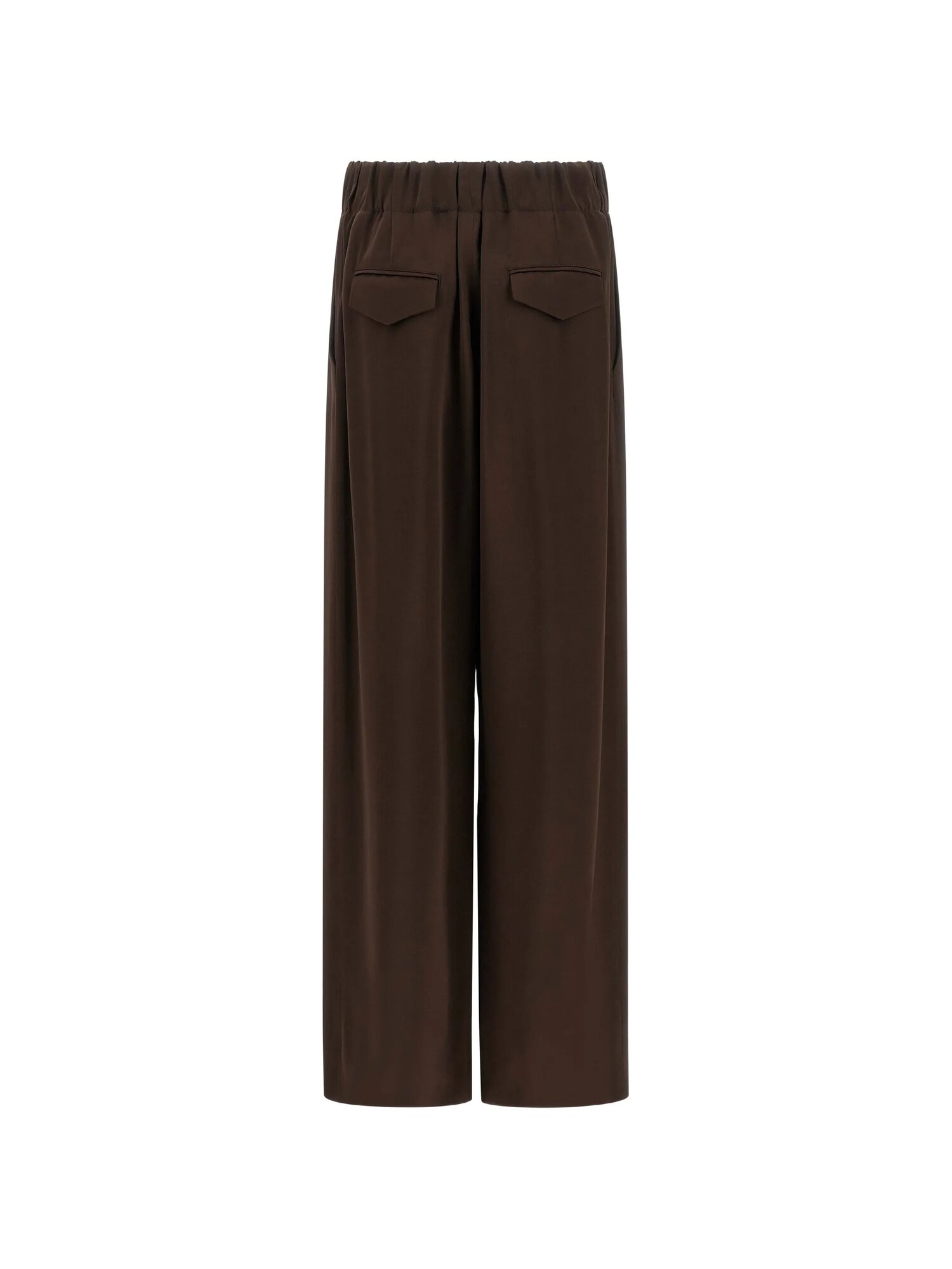 Брюки Jil Sander Low-crotch wide trousers, размер 36, brown — фото 1