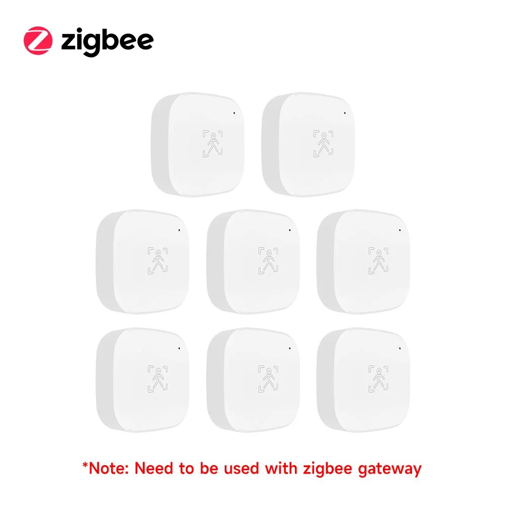Smart Life ZigBee Датчик движения с мониторингом дыхания Zigbee 8pcs