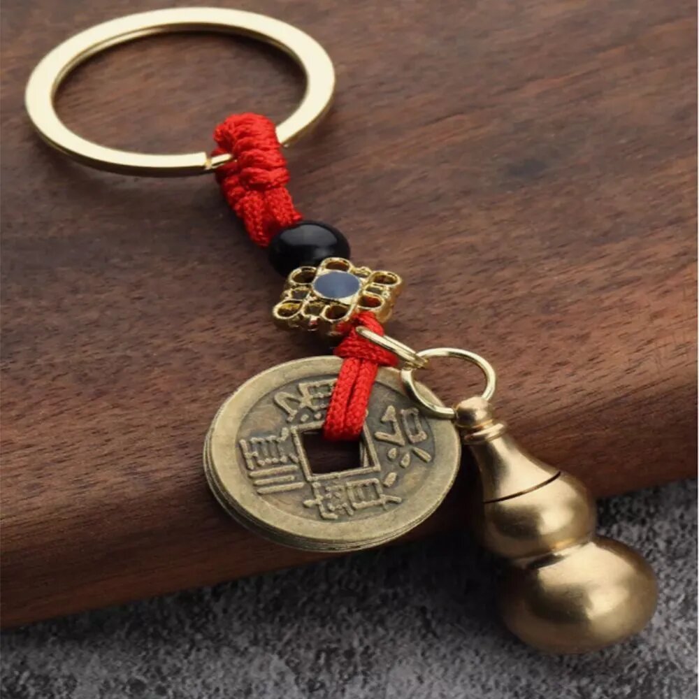 Брелок тыква Ву Лу фен шуй