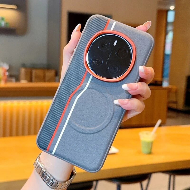Чехол для Honor Magic6 Pro Grey, магнитный, ультратонкий