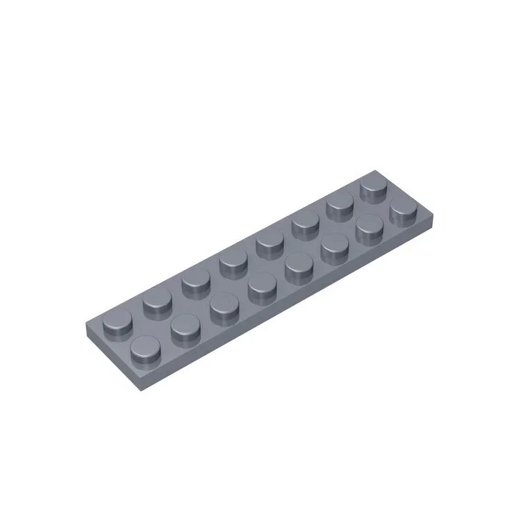 Пластина Lego 2x8, Серый (073)