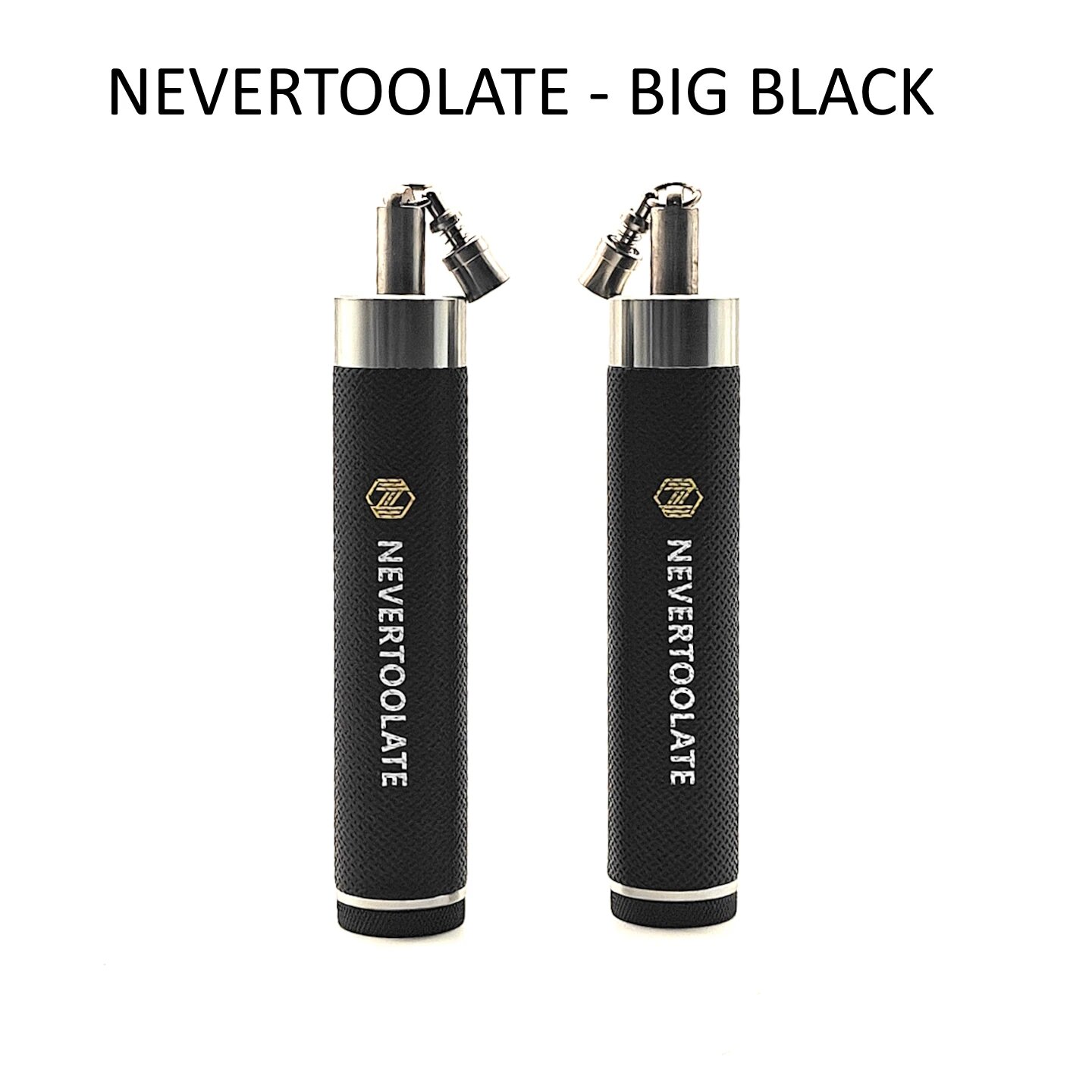 Скакалка NEVERTOOLATE Big Black, черный