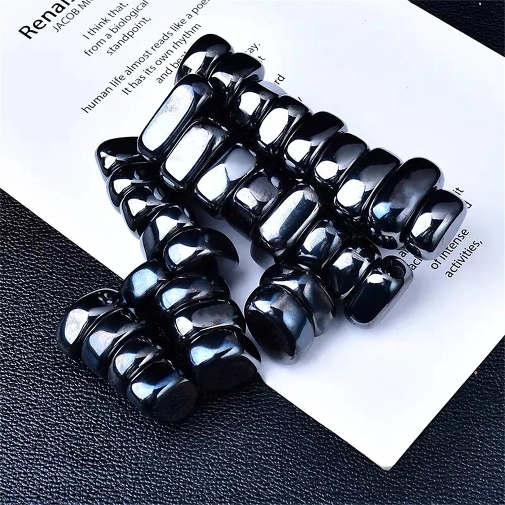 Натуральный гематит, необработанный камень, частицы магнетита, размагниченный камень, магнетит имеет магнитную железную руду