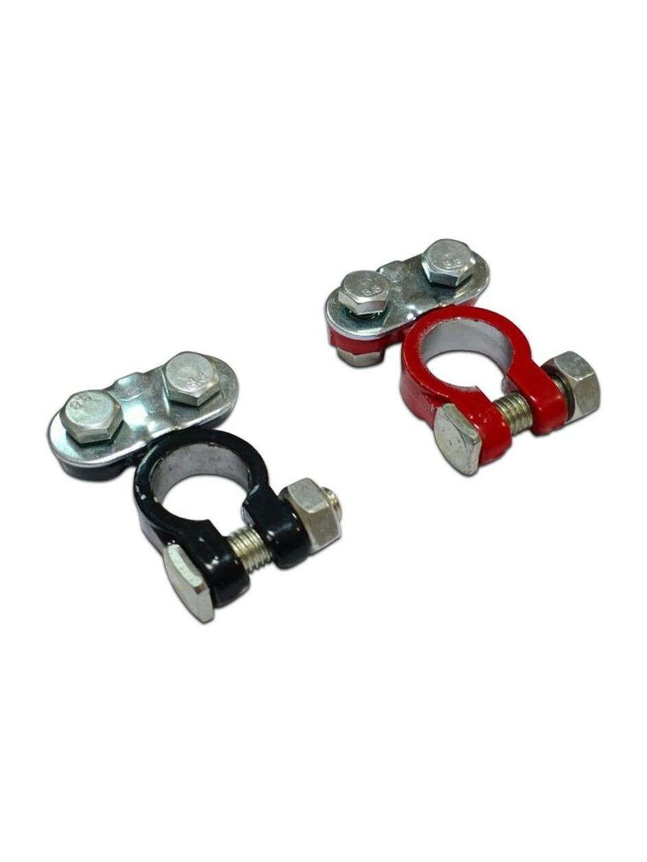 Клеммы аккумуляторные для автомобилей, AVS BTK-04E (EURO), (A85245S)