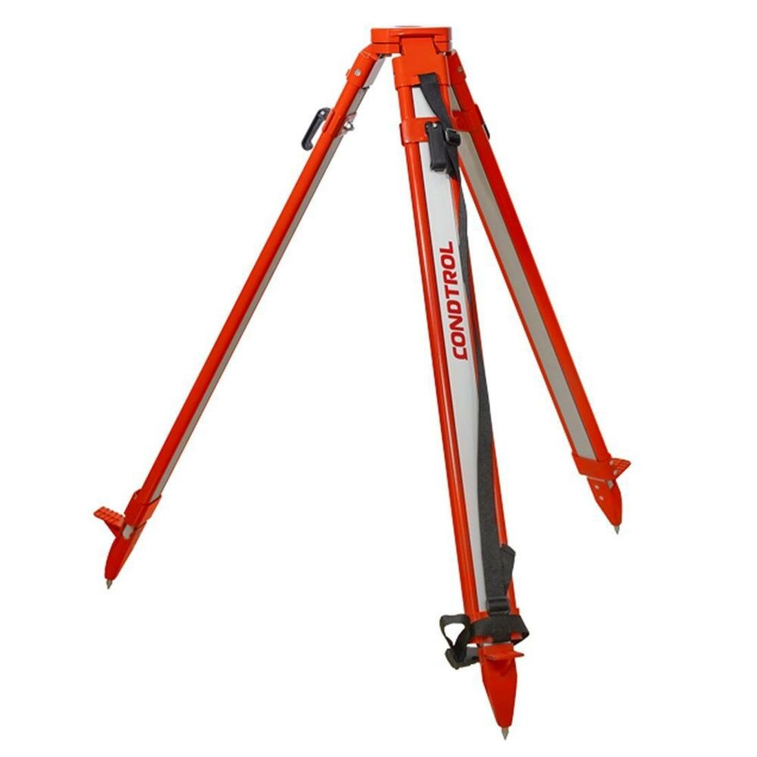 Штатив геодезический CONDTROL Geo S6-2, алюминиевый, красный, 4 кг