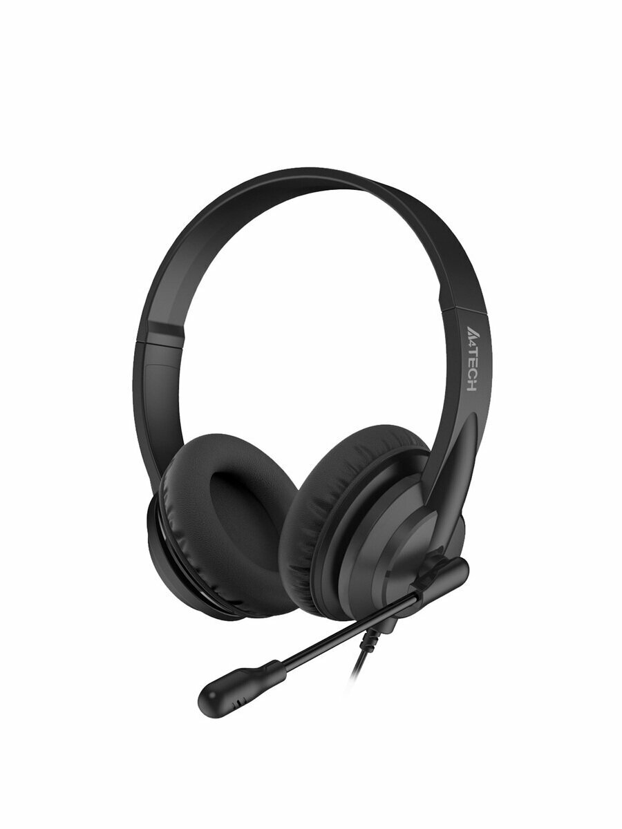 Гарнитура A4Tech HU-10, с активным шумоподавлением, оголовье