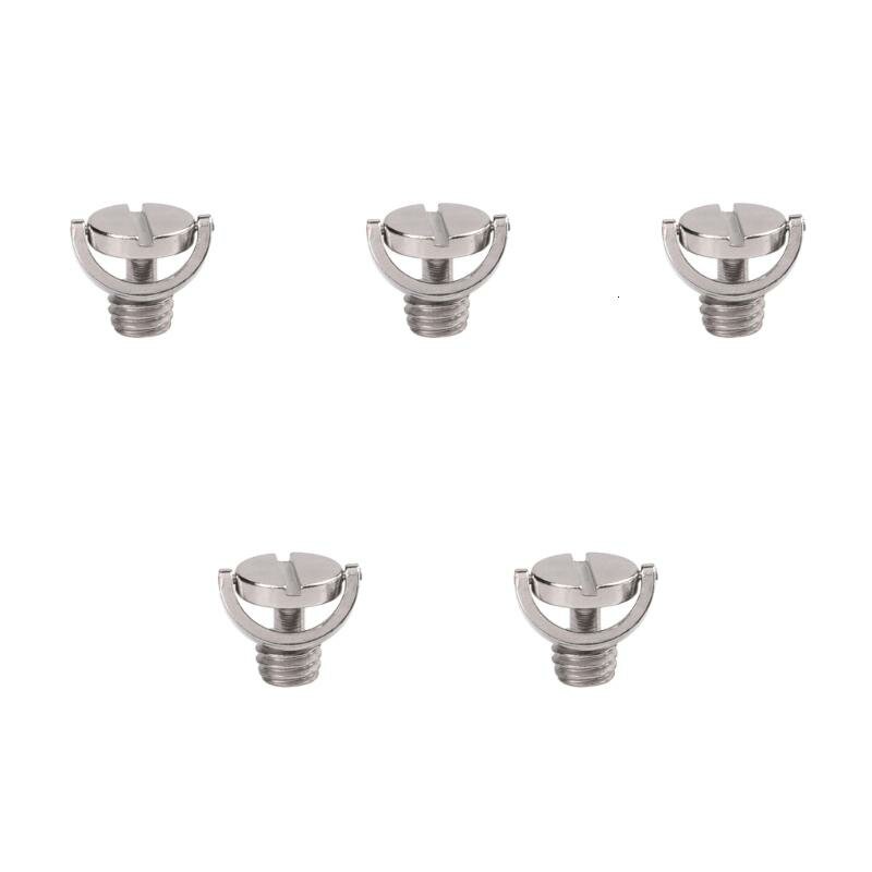 Лёгкий D-образный металлический крепёж для быстроразъёмной пластины штатива, 3 8 винтов