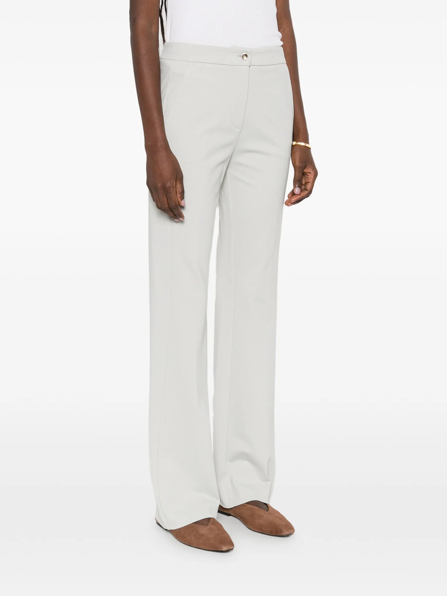 Брюки Pinko Buttoned straight trousers, размер 44, разноцветный — фото 1