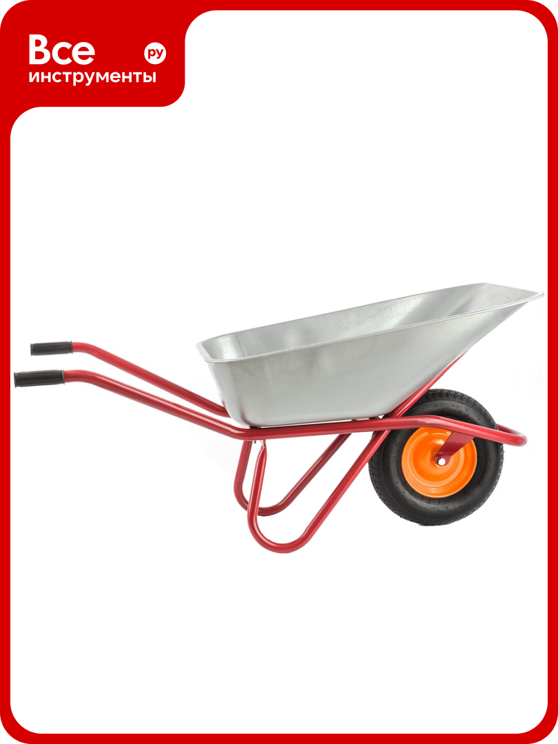Садово-строительная усиленная тачка строймаш грузоподъемность 200 кг 17009