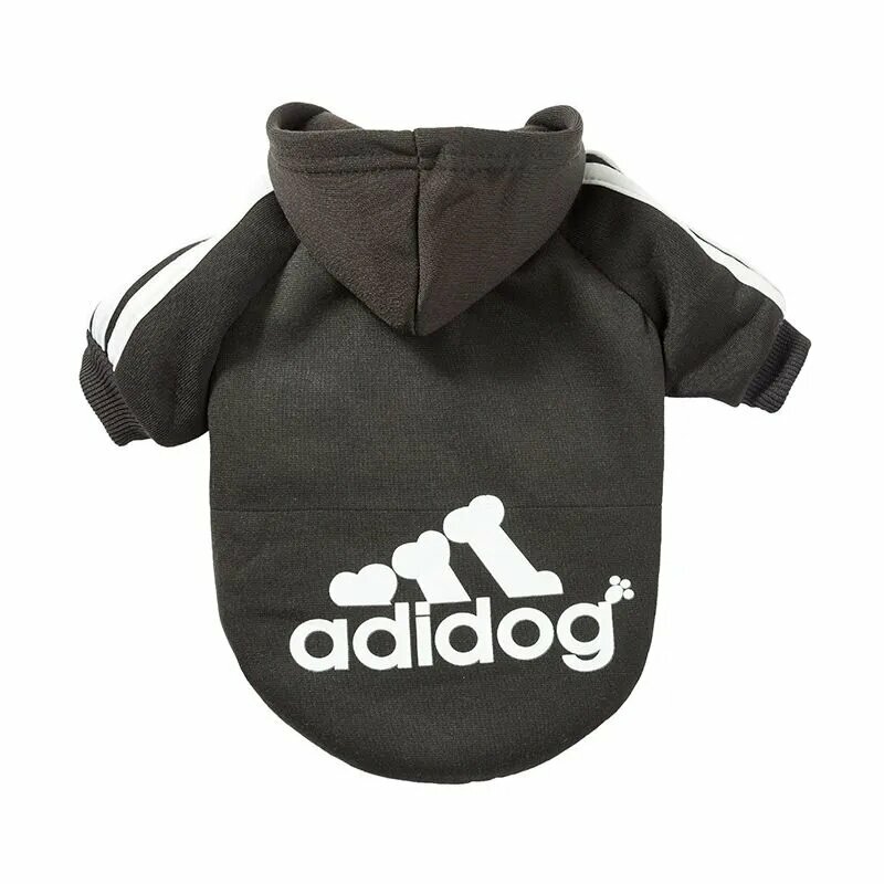 Adidog, S-9XL, Толстовки для собак, Одежда для домашних животных, Зимняя куртка для собак(6XL, черный, Black)