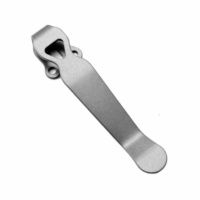 Клипса для складного ножа из титанового сплава, Мойка камня