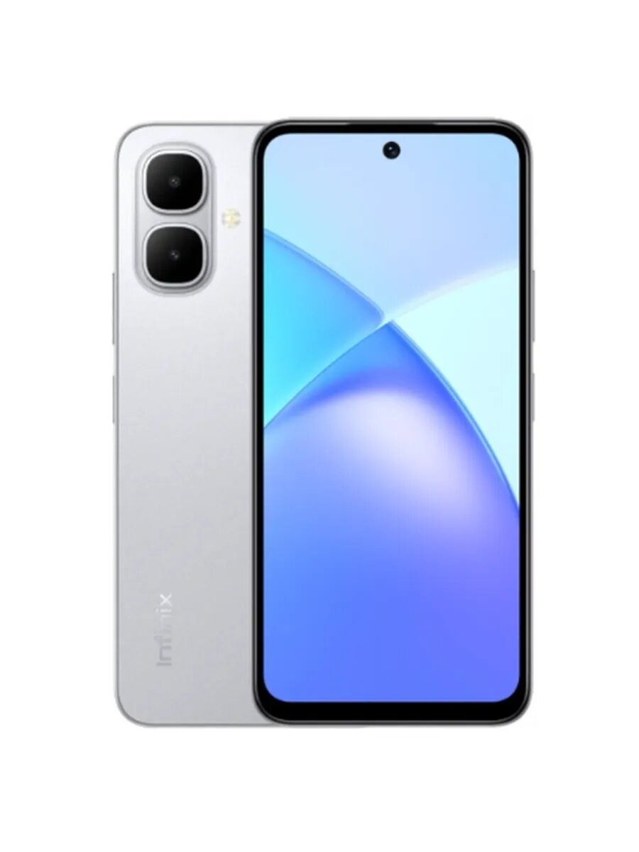 6.67" Смартфон Smart 10 LTE 4+128 ГБ серебристый РСТ