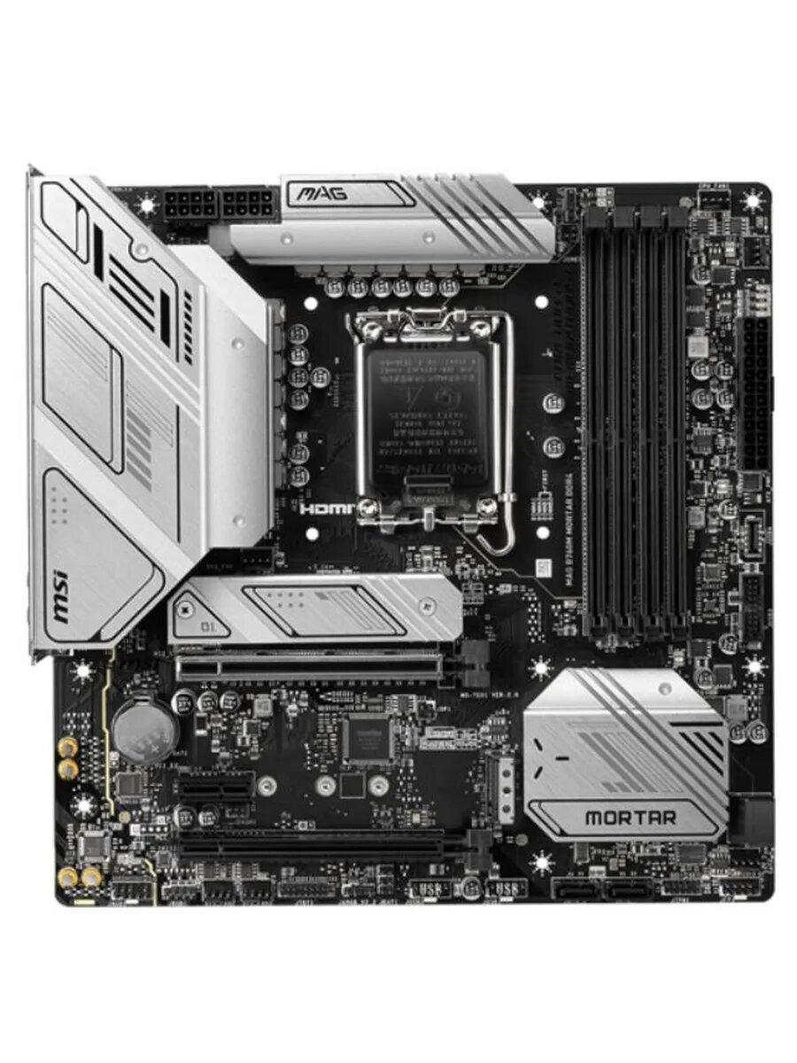 Материнская плата MAG B760M MORTAR DDR4 - LGA 1700, DDR4