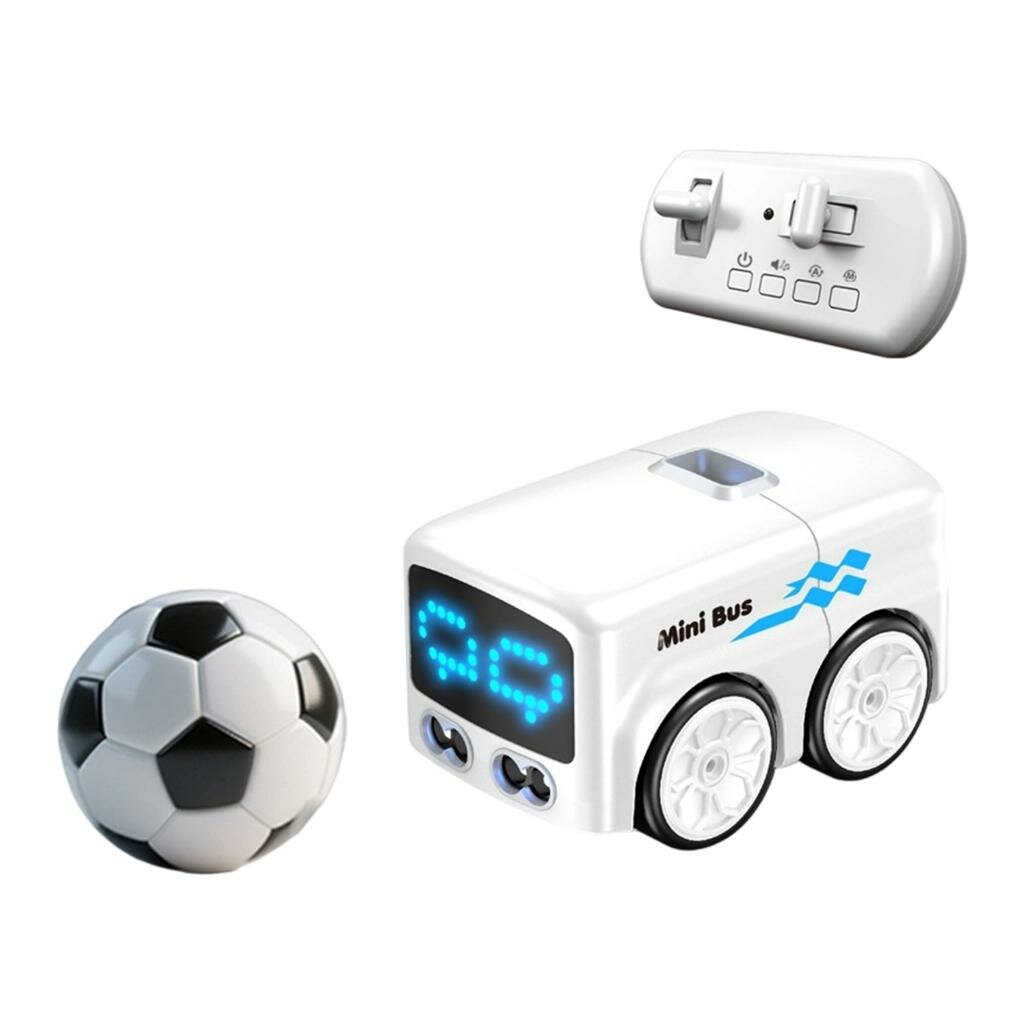 Электромобиль-игрушка для детей, Белый автобус