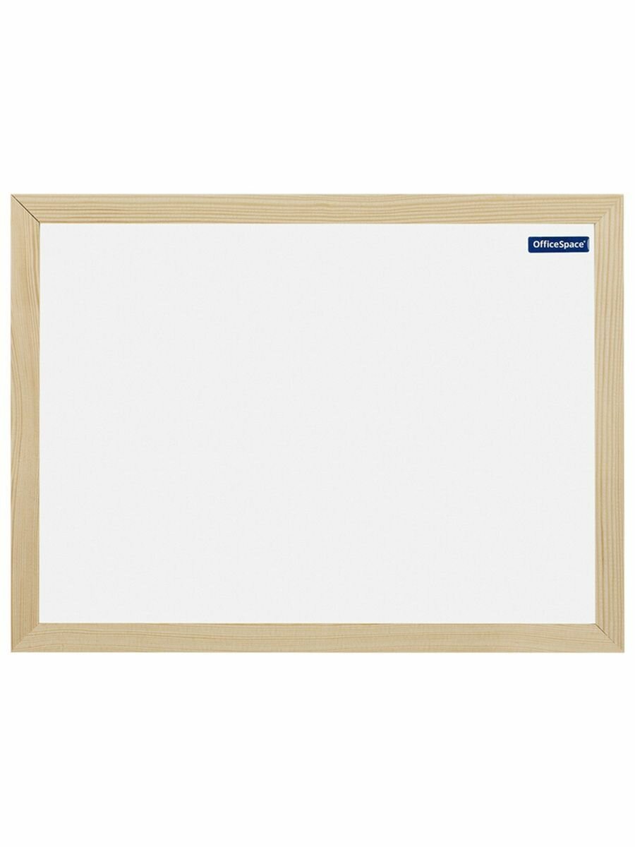 Доска магнитно-маркерная, А4 (254x342мм), деревянная рамка, 307403