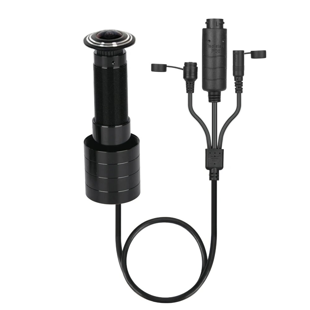 HQCAM 5MP IP-камера дверного глазка, Sensor Size: 5MP POE