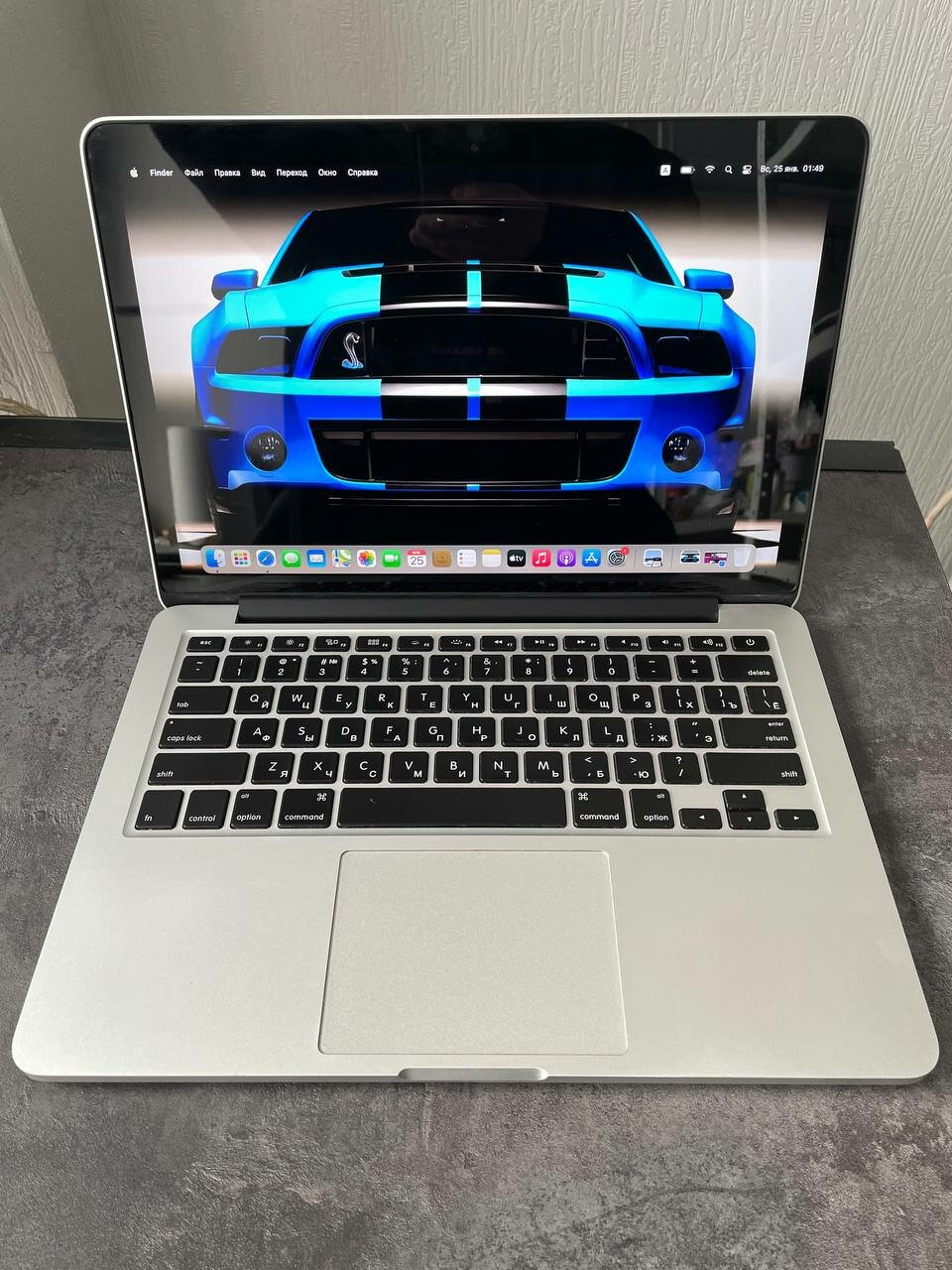 13" Ноутбук Apple MacBook Pro 2014, 2560x1600, Intel Core i5 2.6 ГГц, RAM 8 ГБ, SSD 128 ГБ, Intel Iris 1536 Mb, MacOS