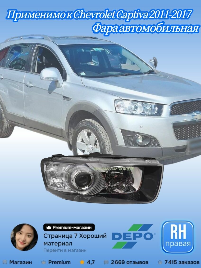 Фары автомобильные