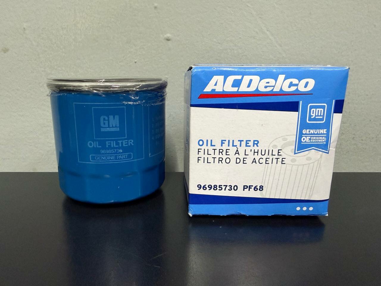 Фильтр масляный 96985730 ACDELCO 100% оригинал