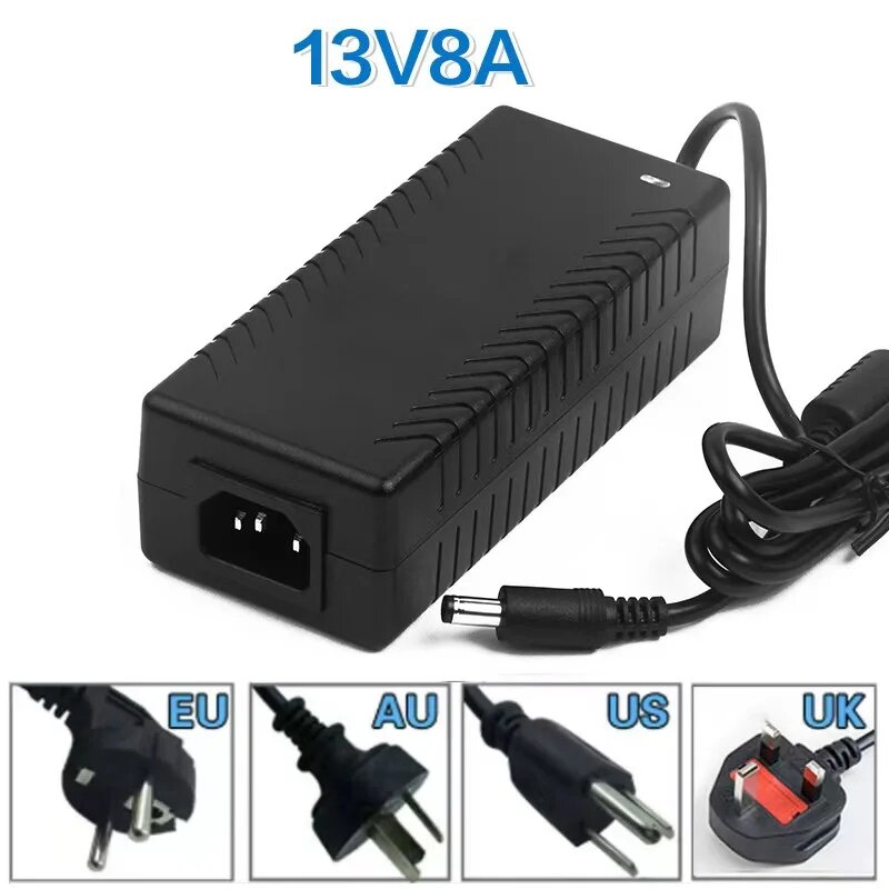 Адаптер питания HGJI 13В 100-300Вт EU, 13V8A