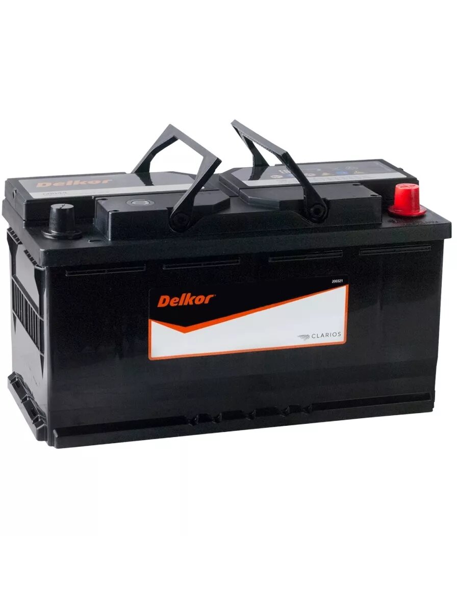 Аккумулятор DELKOR 100R+ 12V 100Ач 800А 353x175x190 обр. пол.