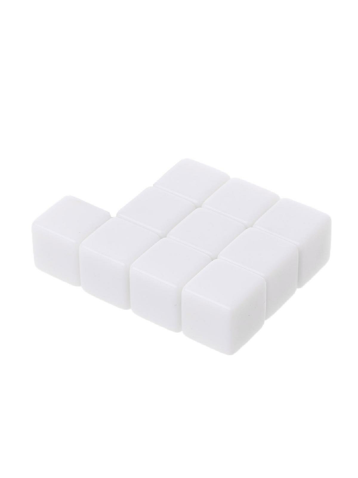 1 набор из 10, № 12 пустых квадратных кубиков