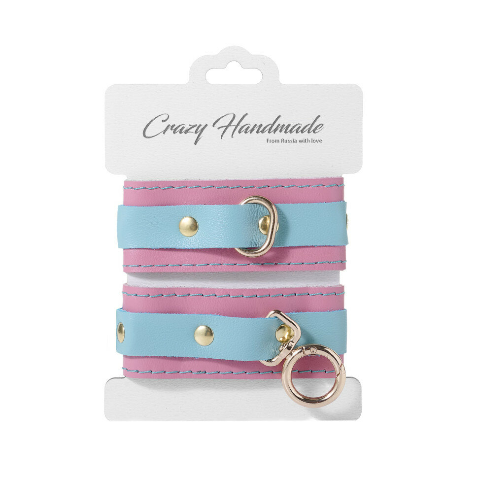 Оковы скругленные комбинированные (золото)