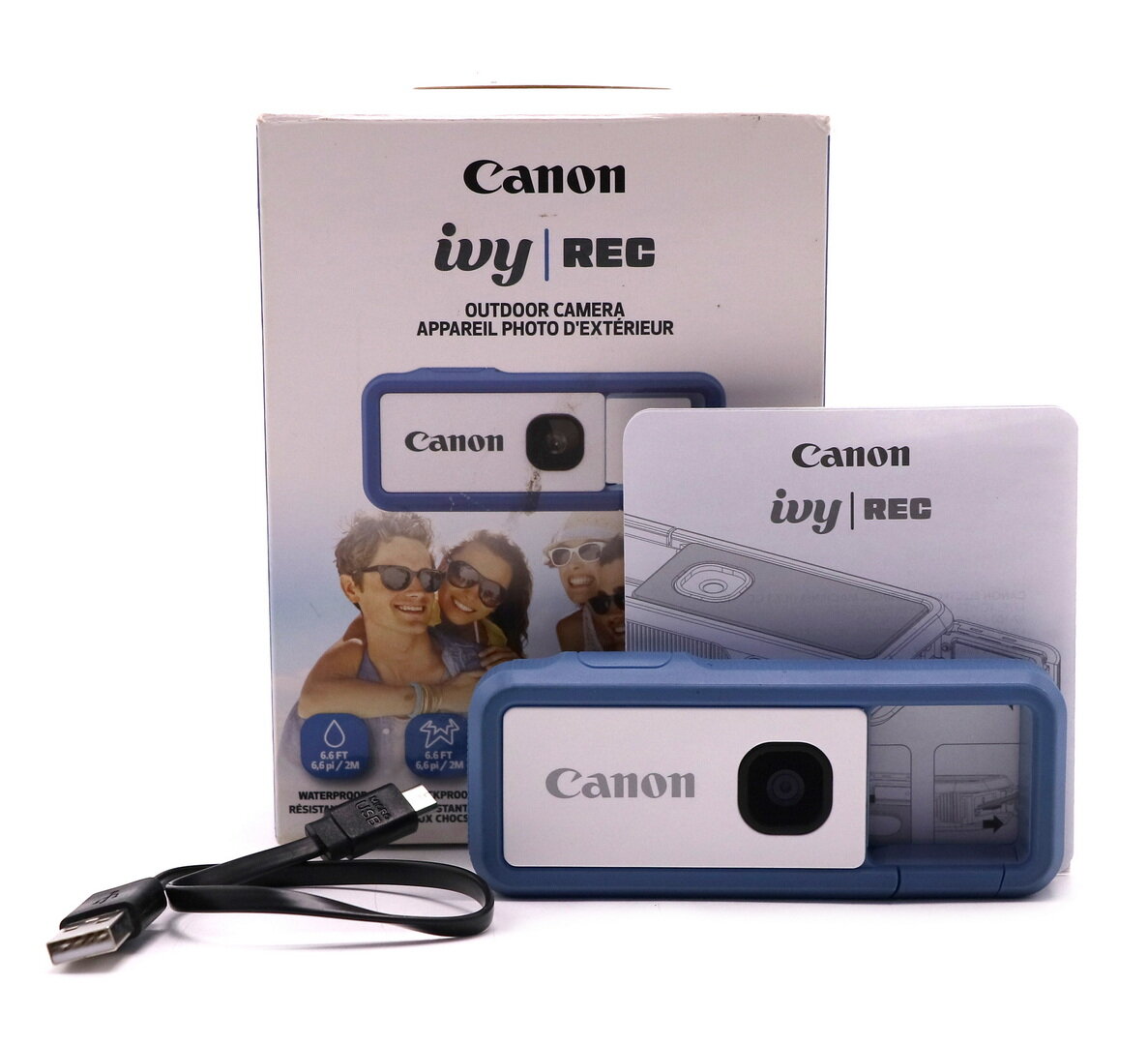 Компактная камера Canon FV-100-BL в упаковке