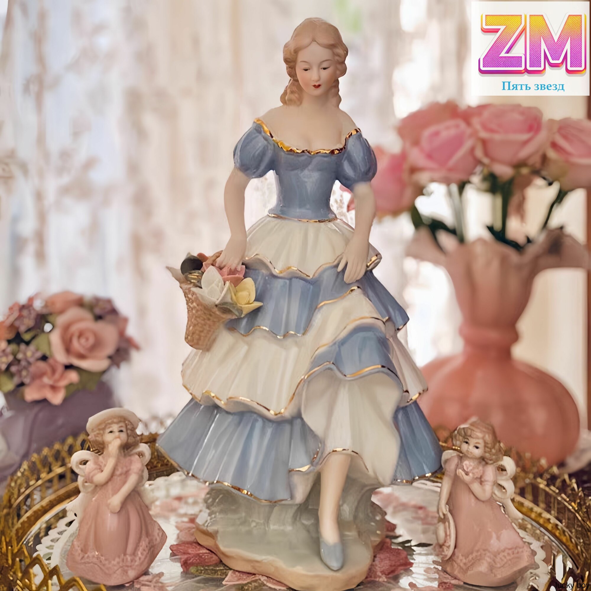 Статуэтка 32, высота 32 см, длина 32 см