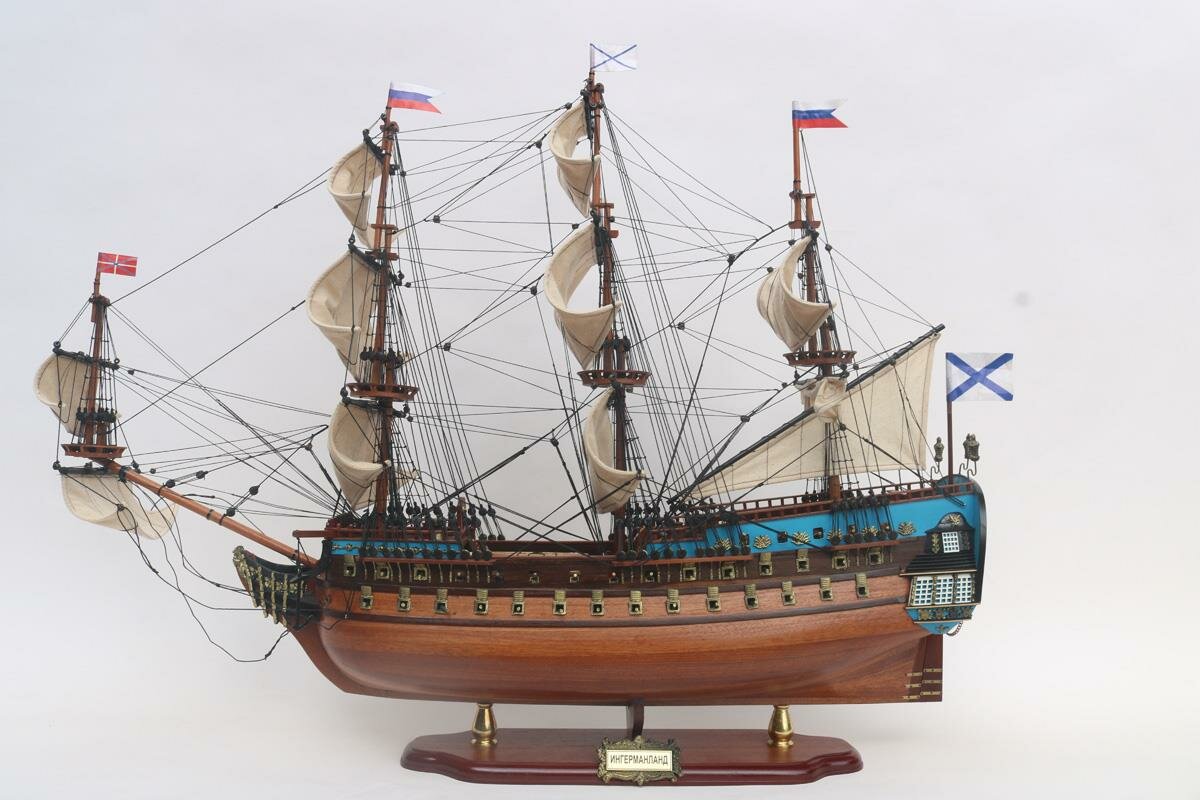 Модель корабля Русский парусник Ингерманланд