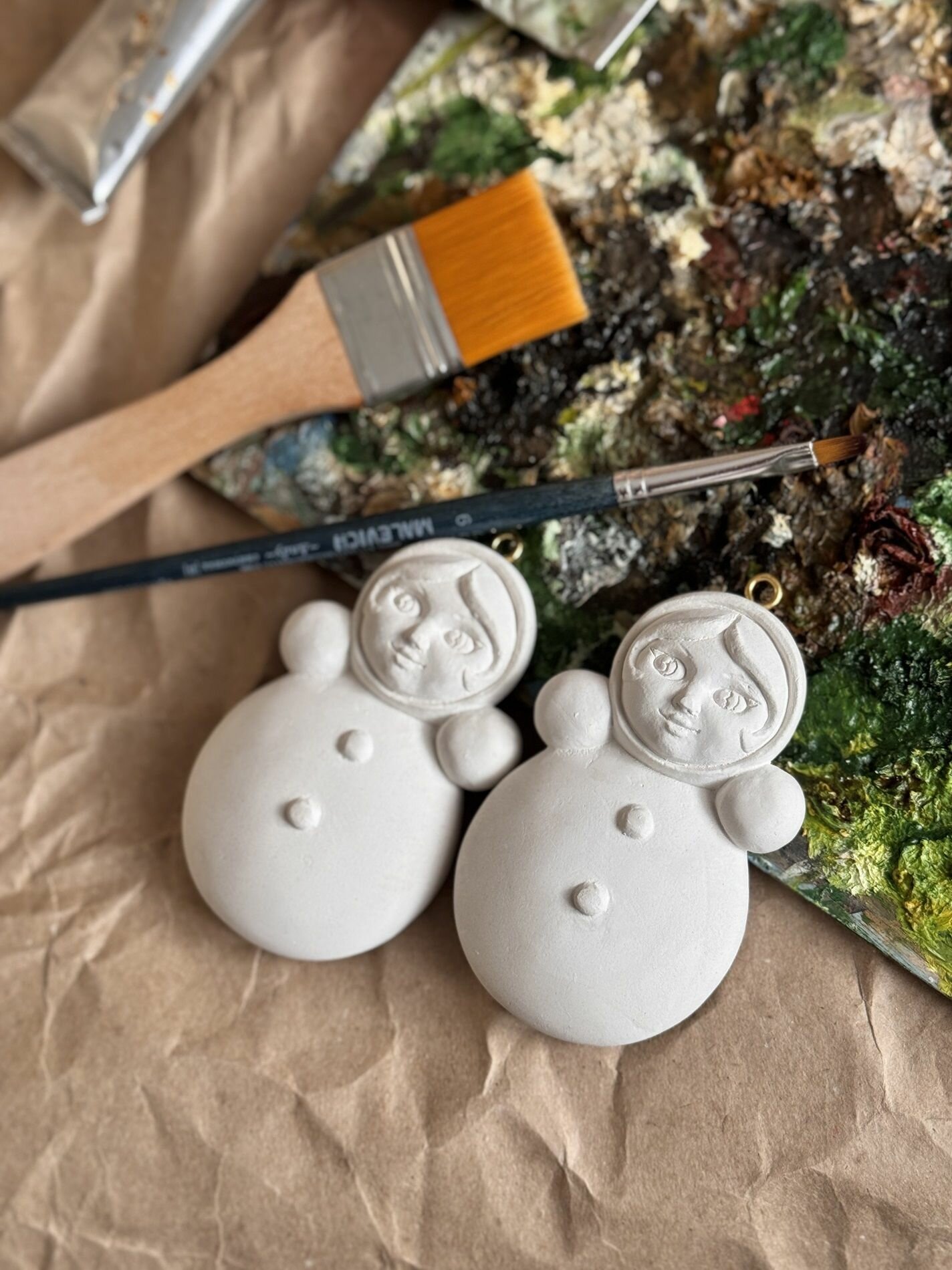 Набор для рисования Неваляшка, 2 шт, фигурка для творчества