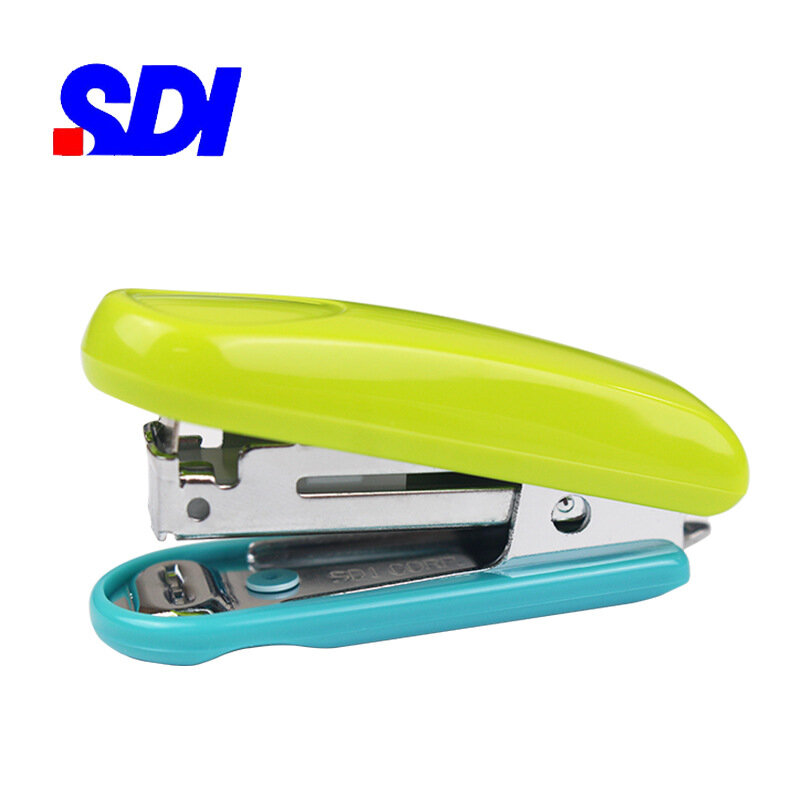 SDI Ручной Мини-Симпатичный Портативный Степлер №10 1111CA с Устройством для Удаления Скоб, Степлер с Одним Пальцем