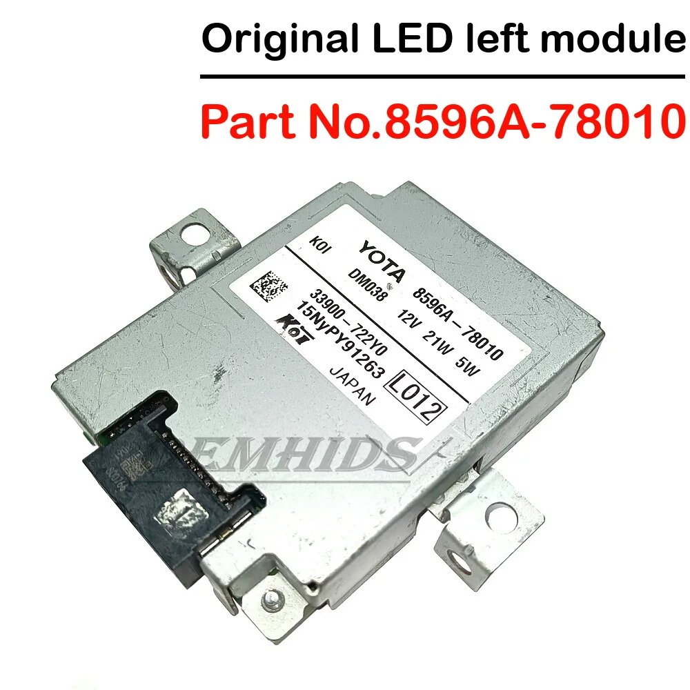 Оригинальный модуль управления светодиодными фарами Oemhids 8596A-78010 MD038 L012 для NX200 NX200t NX300h, балласт 33900-722Y0