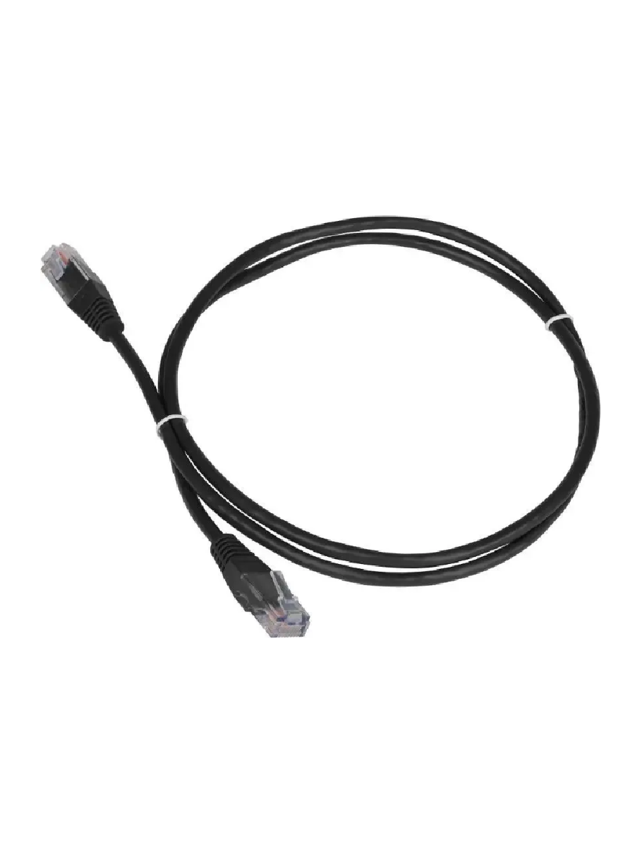 Кабель патч-корд U/UTP 5e кат. 3м. TWT TWT-45-45-3.0-BK RJ45 - RJ45, 4 пары, черный